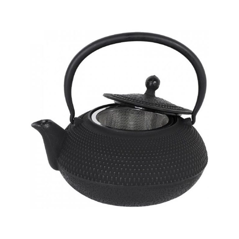 Teiera in ghisa Nera Eva - Del Gatto Forniture